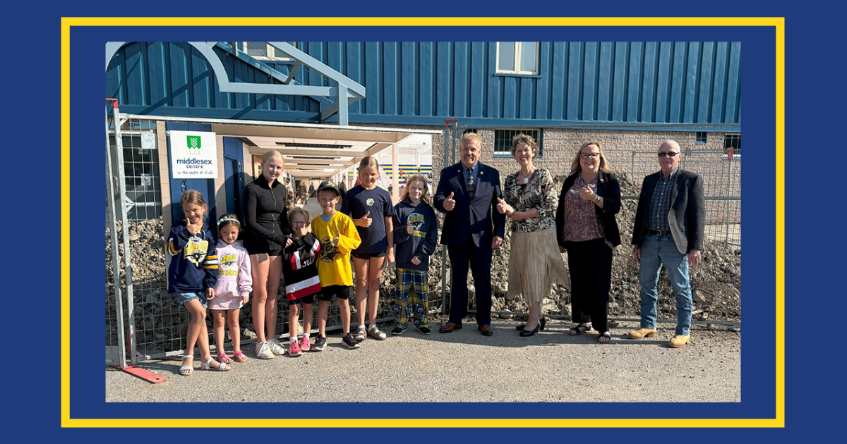 Province of Ontario Invests $1 Million in Ilderton Arena Upgrades ...
