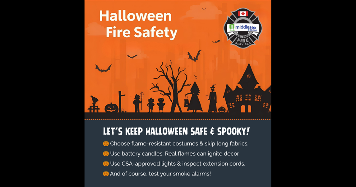 Halloween Fire Safety Tips | Middlesex Centre